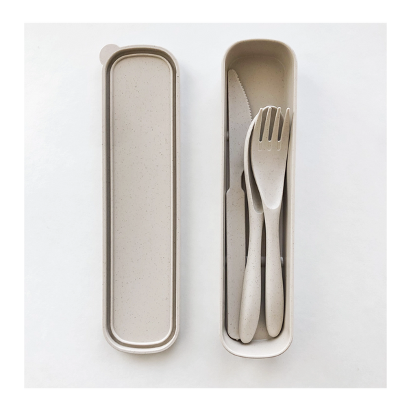 Biodegradable Reusable Wheat Straw Cutlery Set – Room In Order
