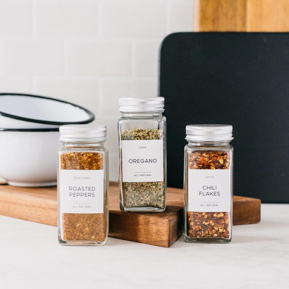 Modern Spice Labels – Room In Order